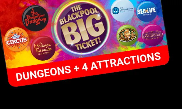 Buy Tickets & Passes | The Blackpool Tower Dungeon