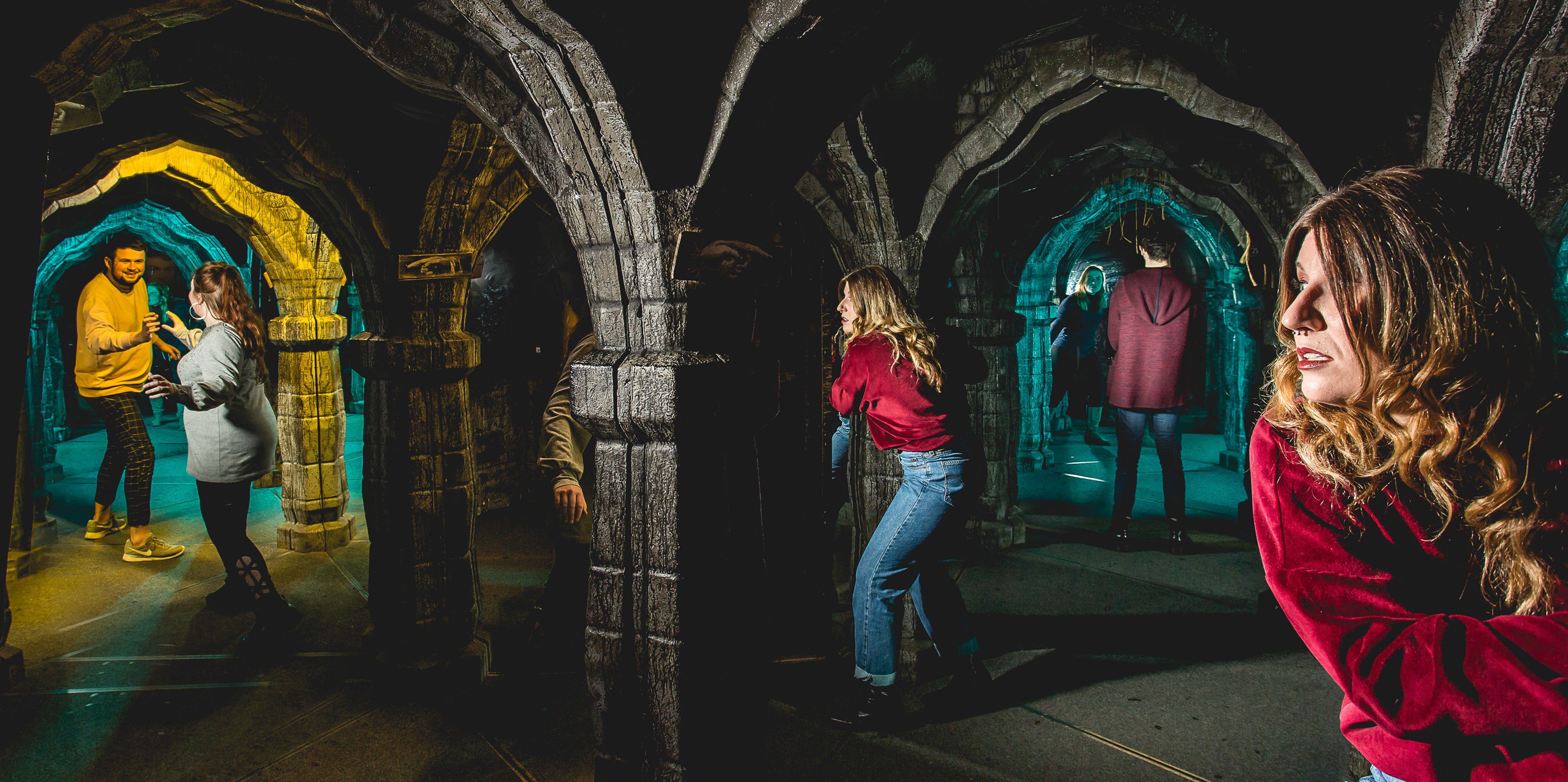 Edinburgh Vaults, Mirror Maze | The Edinburgh Dungeon