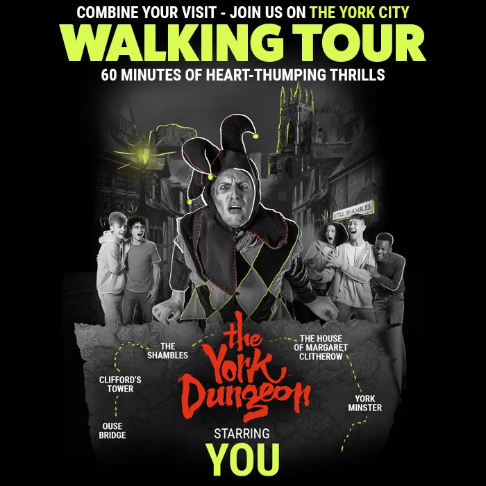 York City Walking Tour | York Dungeons